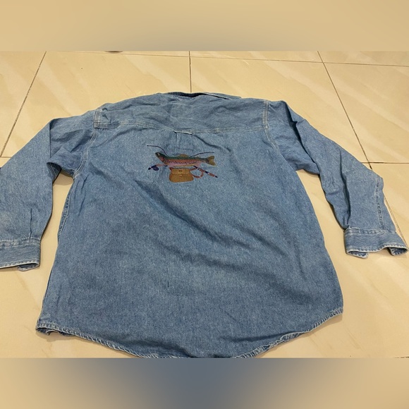 camp david | Shirts | Mens Camp David Button Down Blue Denim Shirt ...